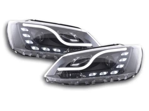 SCHEINWERFER SET DAYLIGHT LED Tagfahrlicht VW Jetta 6 11- schwarz EUR ...