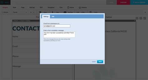 Adding A Form Widget Support Center