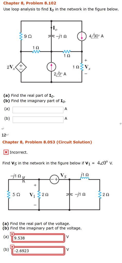 Solved Chapter 8 Problem 8102 Use Loop Analysis To Find Io