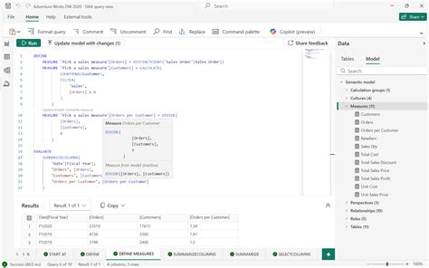 Dax 查詢 Dax Microsoft Learn