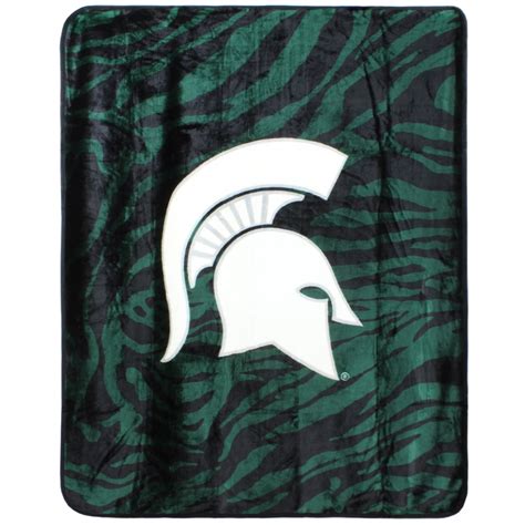 College Covers Everything Comfy Michigan State Spartans Soft Raschel