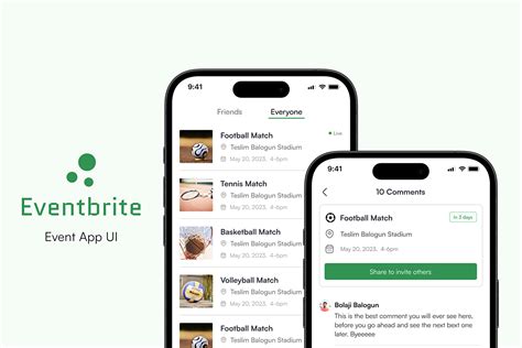 Event App Ui Behance
