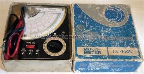 Analog Multimeter Re 140m Equipment Ross Electronics