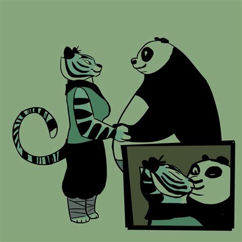 430958 Suggestive Artisttigreu Master Po Ping Kung Fu Panda Master Tigress Kung Fu