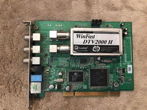 Televizní Karta Leadtek Winfast Dtv2000 Hybrid Aukro