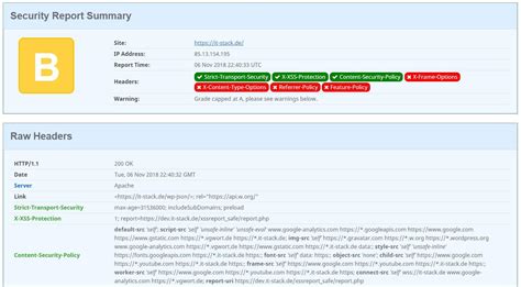 Mehr Website Sicherheit Durch Header Optimierung 2 Content