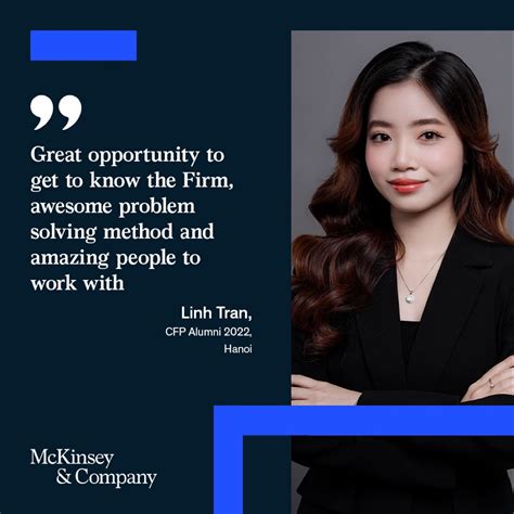 Phuong Linh Tran On Linkedin Mckinsey Consulting Fellowship Program 2024 Is Open