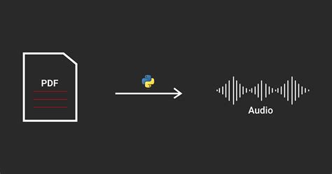 Listen To Your Pdfs A Python Guide To Converting Documents Into Audio By Pwaveino Clarkson