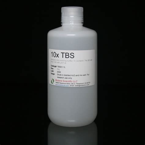 10x Tbs Buffer 1 L Bioland Scientific Llc