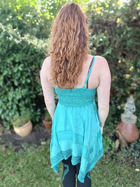 Pixie Top Light Blue Global Emporium