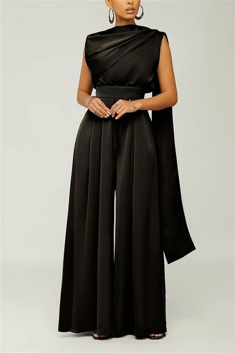 Pin By Cherry Fashion Boutique Vête On Workwear And Streetwear Jumpsuit Elegant Classy