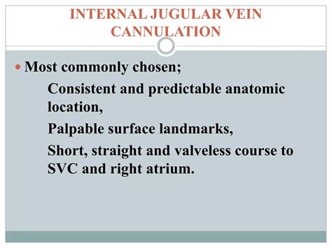 Central Venous Cannulation Pptx