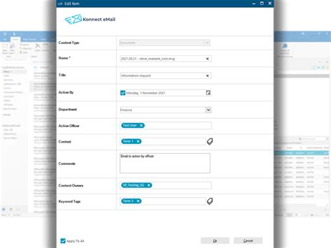 Save Emails To SharePoint Outlook SharePoint Integration