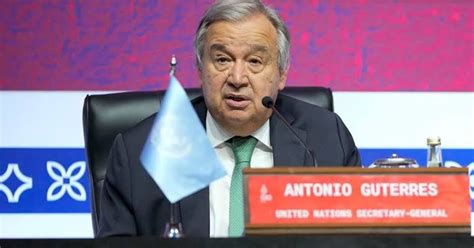 ကုလ အတွင်းရေးမှူးချုပ် အန်တိုနီယိုဂူတာရက်စ်ဟာ အမေရိကန်ရဲ့ ရုပ်သေးရုပ်လို့ မြောက်ကိုရီးယား ဆို