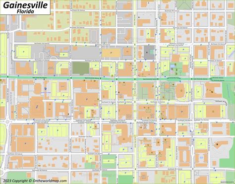 Mapa De Gainsville Florida Gainesville Florida Zip Codes Map And