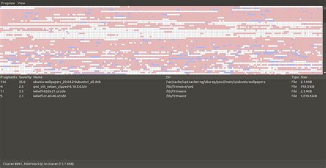 Defrag Is There Any Disk Defragmenting Gui Like Piriforms Defraggler