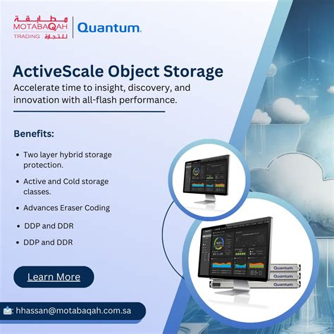 Quantums New Activescale System Boosts Data Storage Motabaqah Trading Company Mtc Posted On
