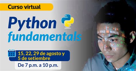 Curso Online Gratis De Python Fundamentals De La Municipalidad De Lima