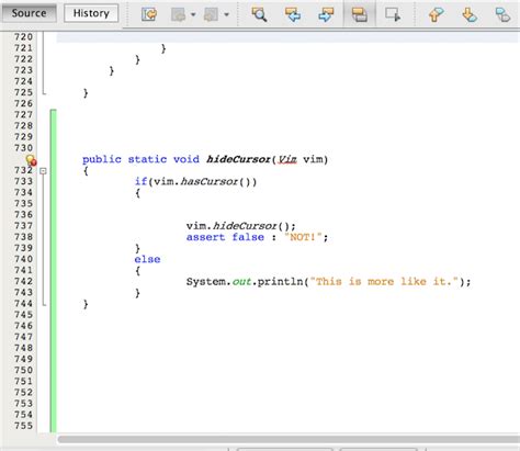 Vim In Jvi For Netbeans The Cursor Wont Appear Stack Overflow