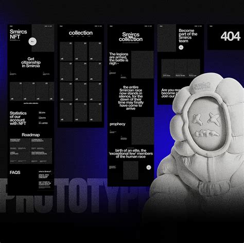 Nft Website Smircs® Web3 Crypto Blockchain Behance