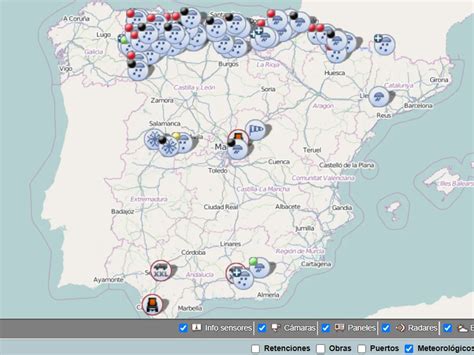 El Mapa De La Dgt En El Que Puedes Consultar En Tiempo Real Las