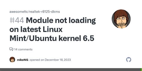 module not loading on latest linux mint ubuntu kernel 6 5 · issue 44