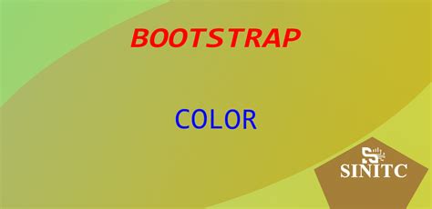 Màu Chữ Trong Bootstrap 5
