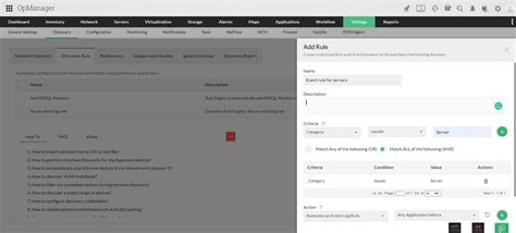 Monitoring Windows Event Logs Opmanager Help