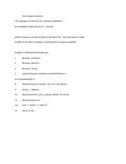 The Compose Function Docx The Compose Function The Language Structure For The Compose