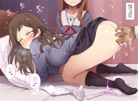 Rule 34 1boy 2girls Ass Bent Over Bottomless Bottomless Skirt Clothed