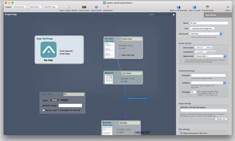 Project Map Apiomat Documentation