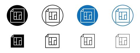 Architecture Plan Icon 53176068 Vector Art At Vecteezy