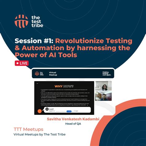 Thetesttribe Softwaretesting Testers Community Ai Automation