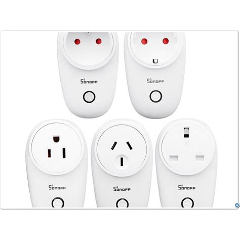 Sonoff S26 Wifi Smart Timing Remote Smart Socket Easywelink German French British Australian
