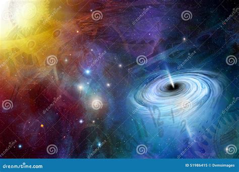 Light Bent By Black Hole