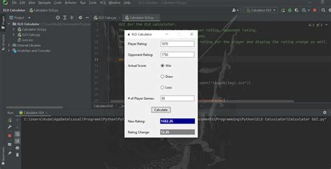 Github Fingolfin7 Elo Calculator Fide Elo Rating Calculator