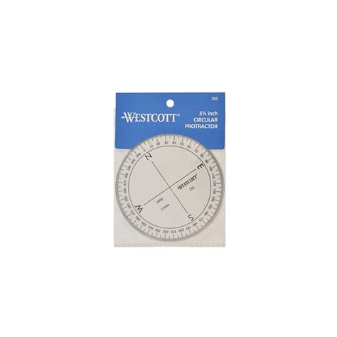 Westcott 360 Degree Compass Protractor Crystal Australia Ubuy