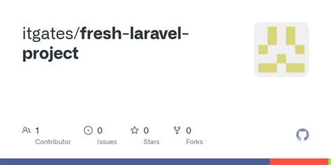 GitHub Itgates Fresh Laravel Project