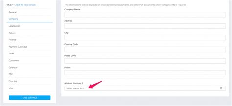 Add Custom Field For Company Perfex CRM