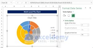 How To Make A Multi Level Pie Chart In Excel With Easy Steps
