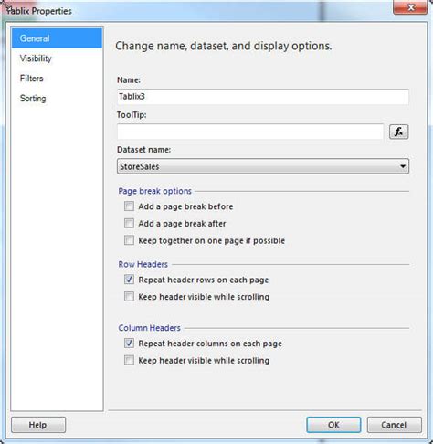 Ssrs Repeat Headers On Pages