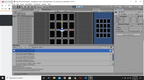 C I Want To Draw The Gameboard With Square Grid In Unity And I Am A Begineer Stack Overflow