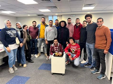 Mohamed Zakaria On Linkedin Celebrating My Birthday And The New Year With My Lovely Colleagues