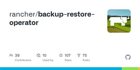 Github Rancherbackup Restore Operator