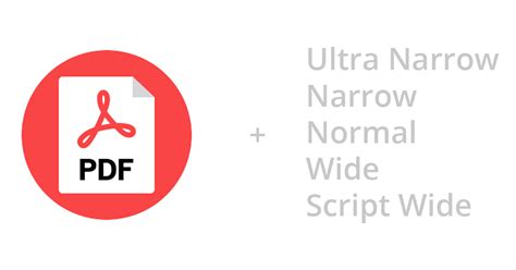 PDFs Column Widths Shoflo