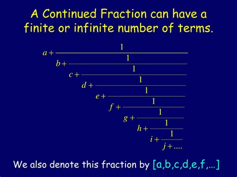 Ppt Recurrences And Continued Fractions Powerpoint Presentation Free Download Id 1315207