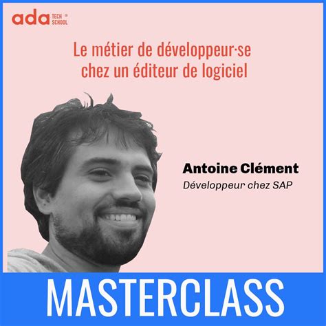 Ada Tech School Sur Linkedin Tech Inclusion Logiciel Masterclass