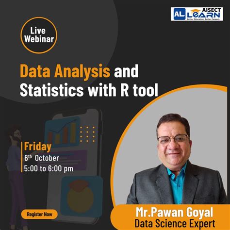 Webinar On Data Analysis With R Programming Aisect Learn Posted On