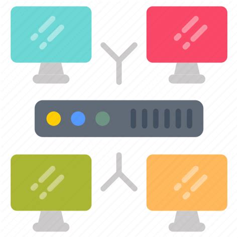 Network Lan Wan Man Connections Icon Download On Iconfinder