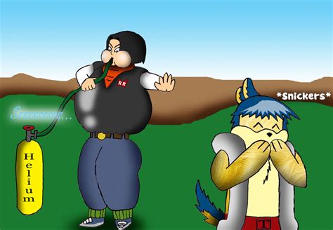 Rated T Inflated Android 17 By Tofertheakita On Deviantart